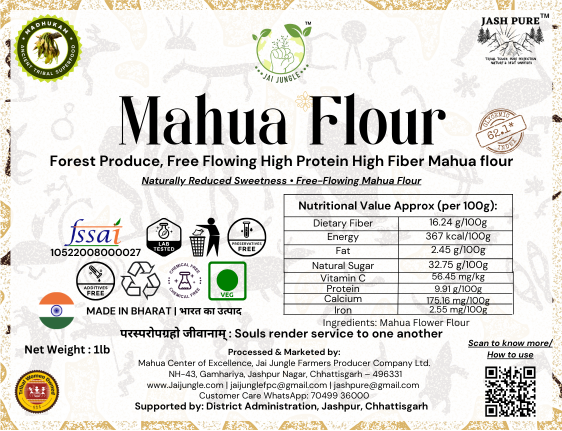 Mahua Flour – Natural Nutrition from the Forest - Jai Jungle